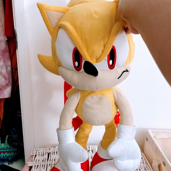 Toys | Sonic The Hedgehog Super Sonic Backpack | Poshmark